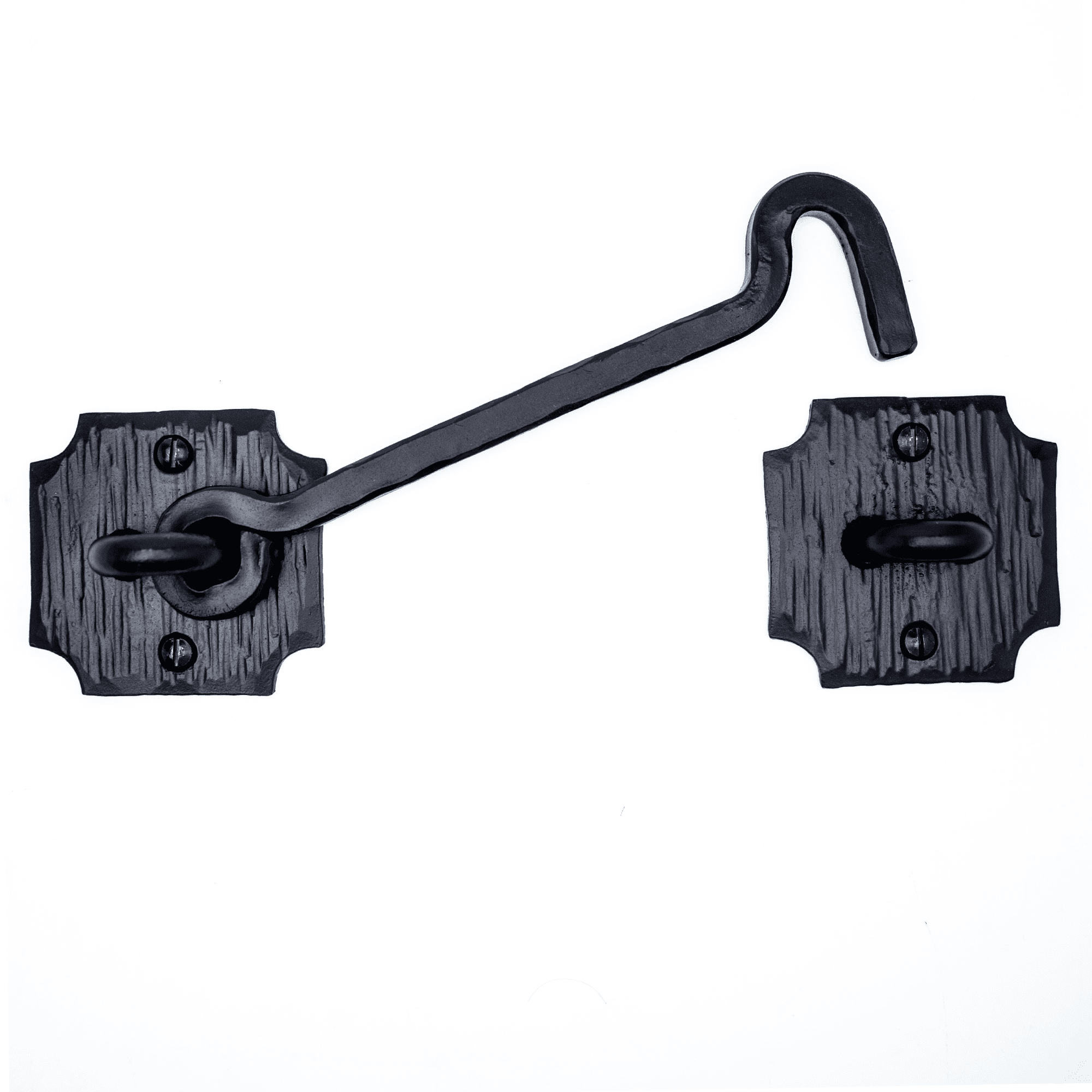 10" Hand Forged Heavy-Duty Hook Latch Lock for Doors, Gates & Furniture ...