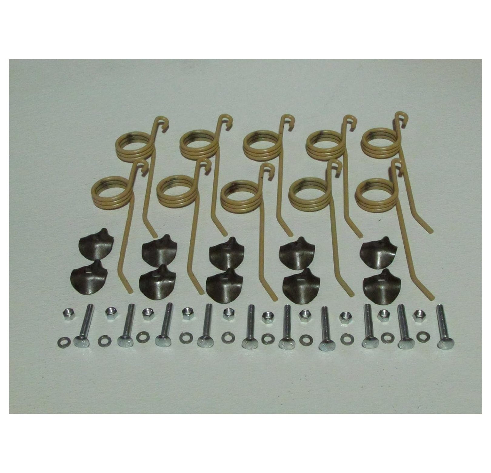 10 Hay Rake Teeth and Mounting Clips and Hardware for New Holland 56 55 ...