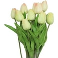 10-Heads Home Decoration Mini Tulip Real Touch Tulip Artificial Flowers ...