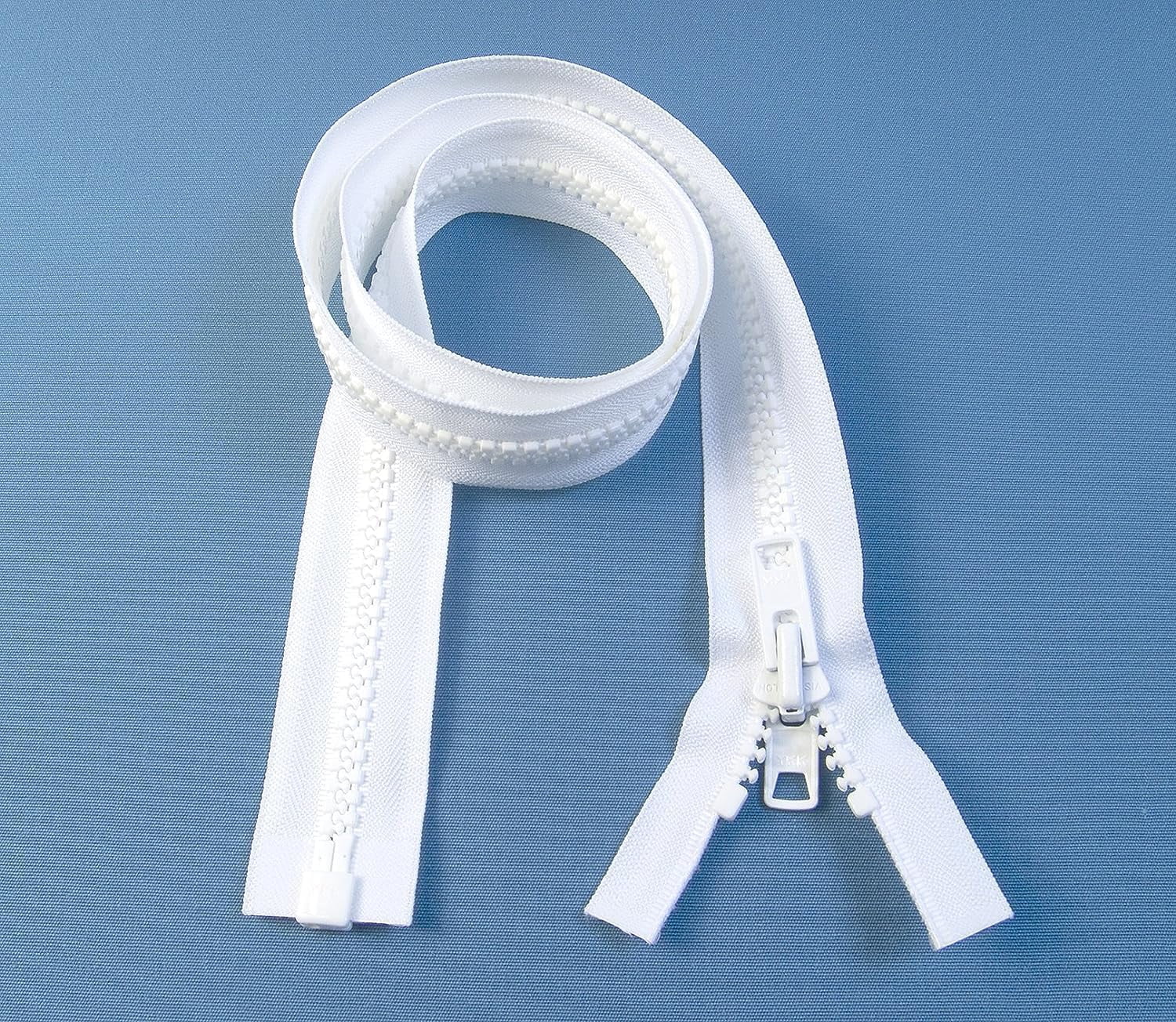 #10 Heavy Duty Marine Grade YKK Separating Zipper - Metal Tab Slider ...