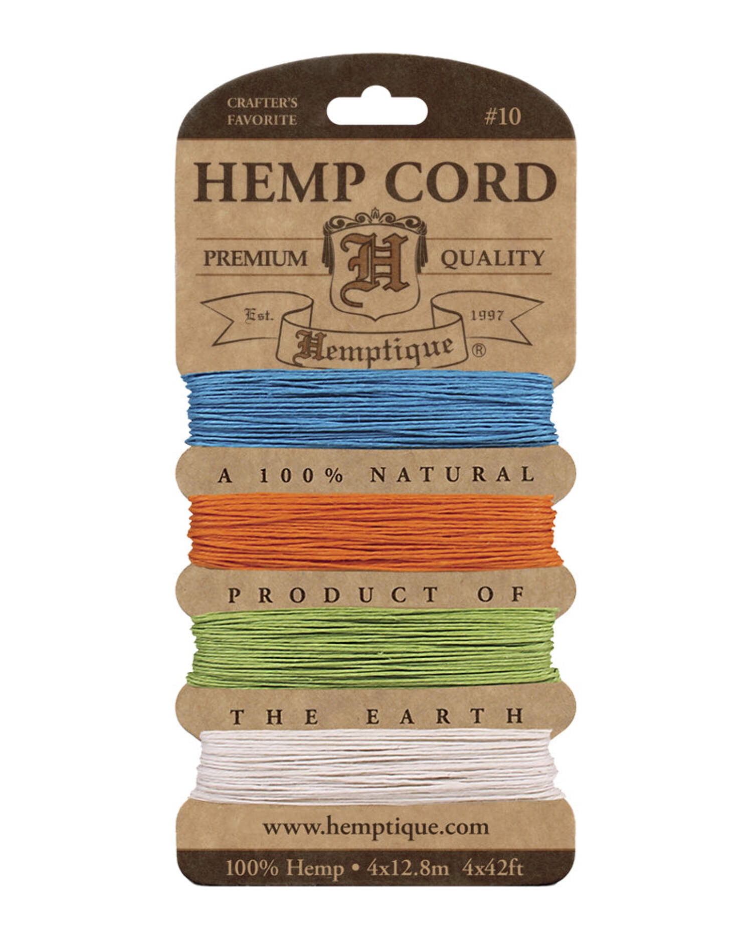 #10 Hemp Cord Cards - Walmart.com