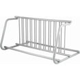10 Holders Floor Bike Rack, 59" Length All-Steel Grid 10-Bike Capacity ...