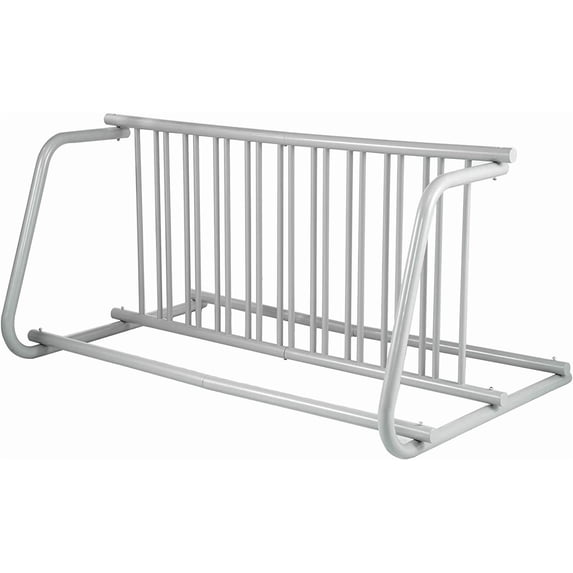 10 Holders Floor Bike Rack, 59" Length All-Steel Grid 10-Bike Capacity ...