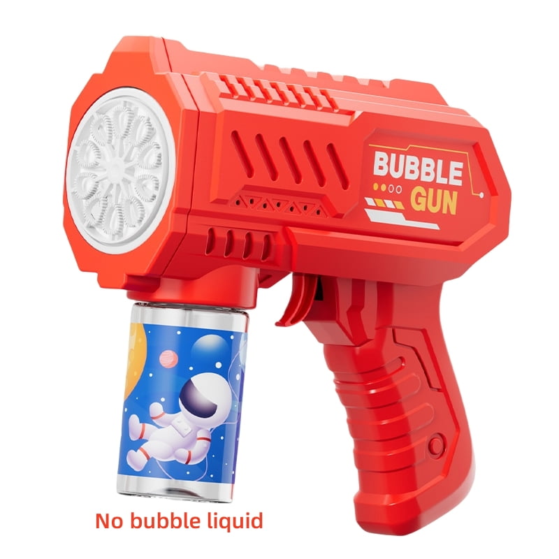 10 Holes Kids Bubble Gun Toys Rocket Soap Bubble Machine Automatic ...