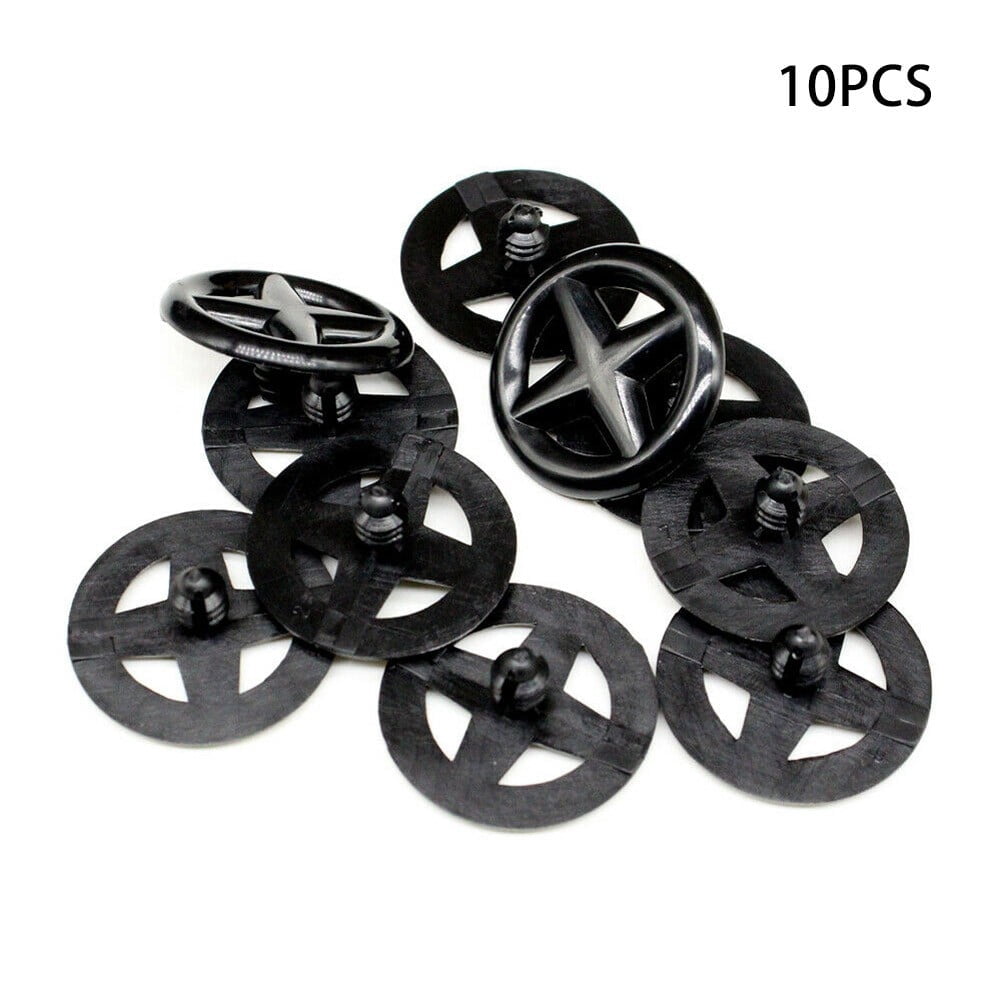 10 Hood Insulation Retainer Plastic Clip Fits For Nissan 65832-F5000 ...