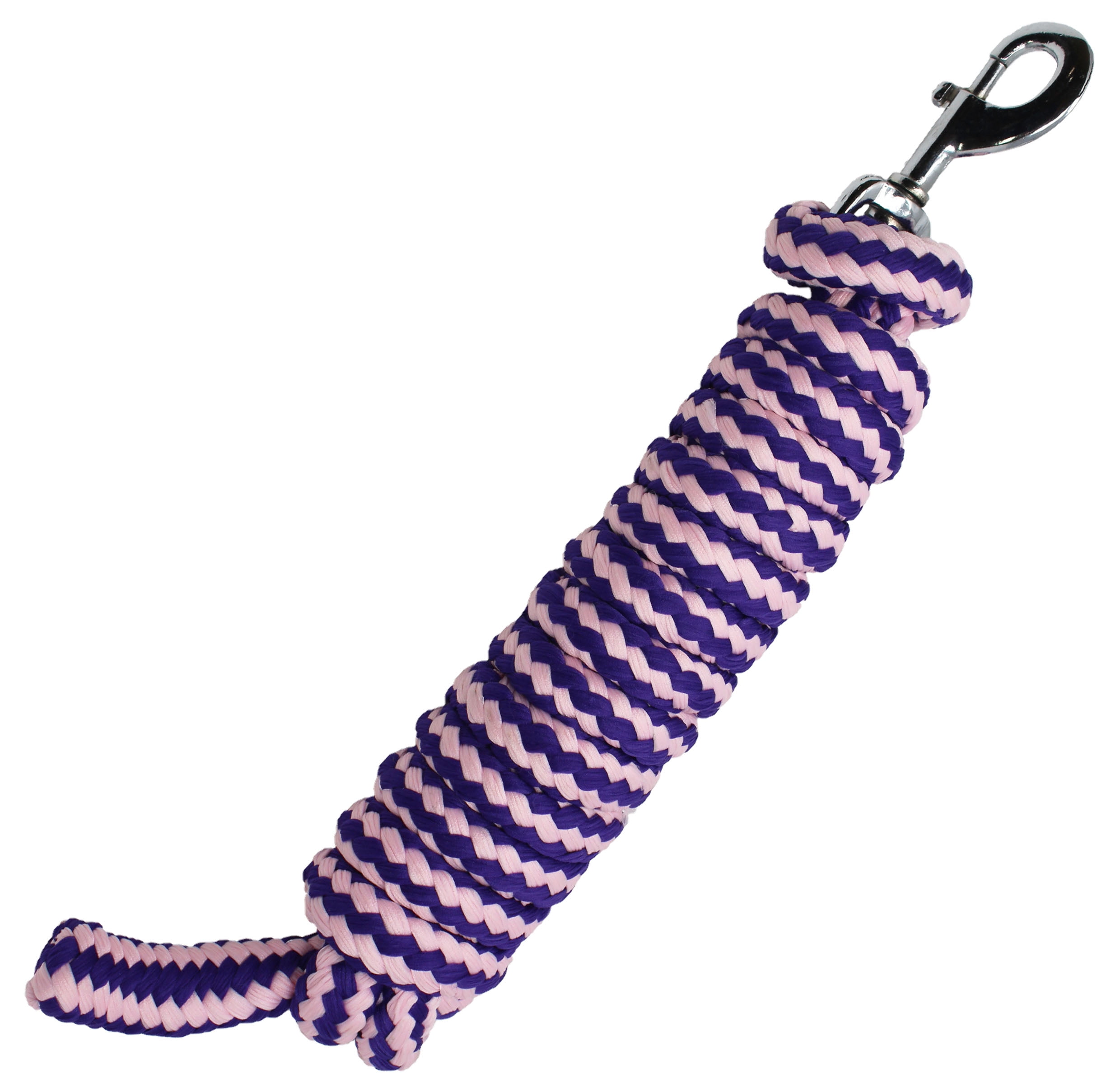 10' Horse Nylon Soft Poly Braided Lead Rope w/ Nickle Plated Snap 60560 ...
