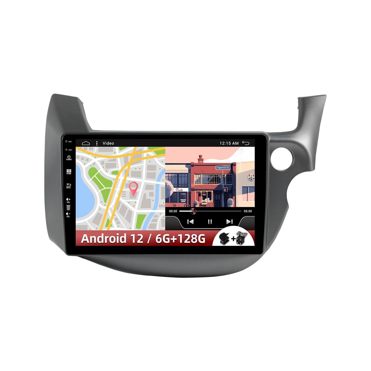10" IPS 2 Din Android 12 Car Radio Suitable For Honda Fit/Jazz RHD 2007 ...