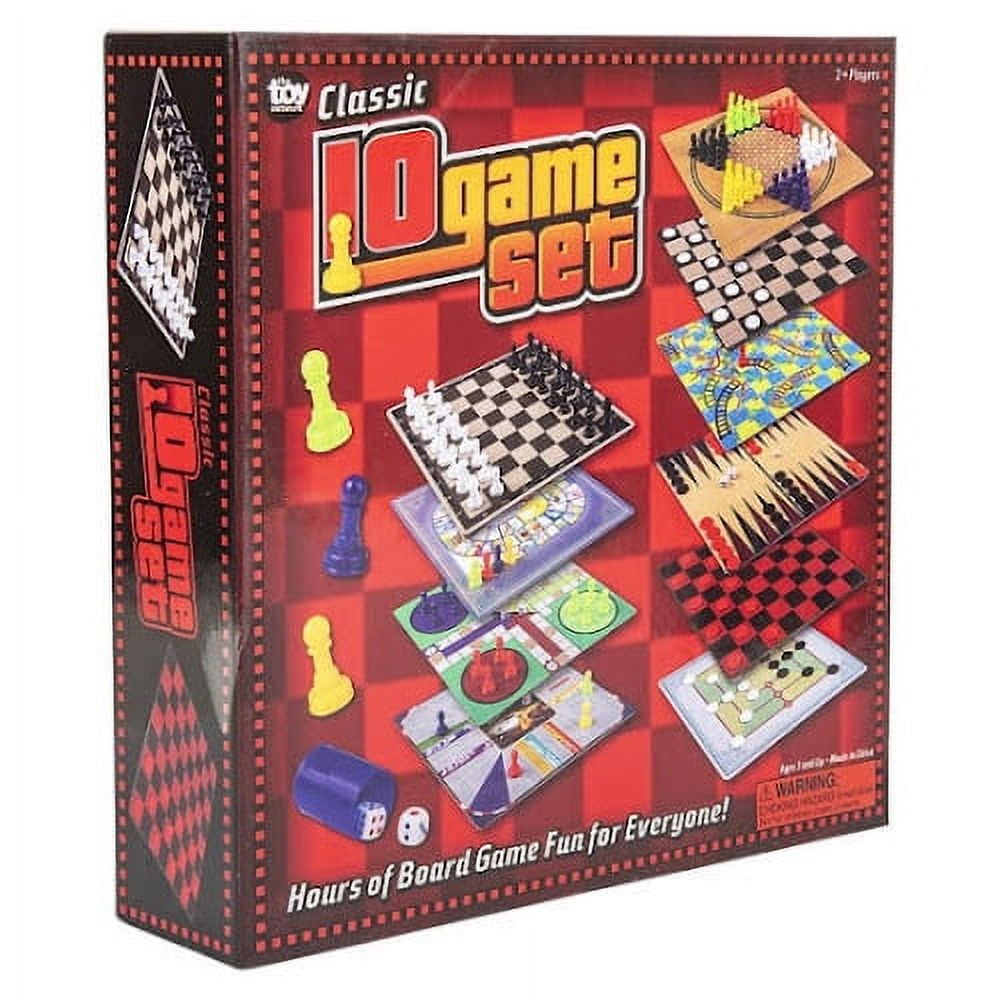 10 In 1 Game Set 11" - Walmart.com