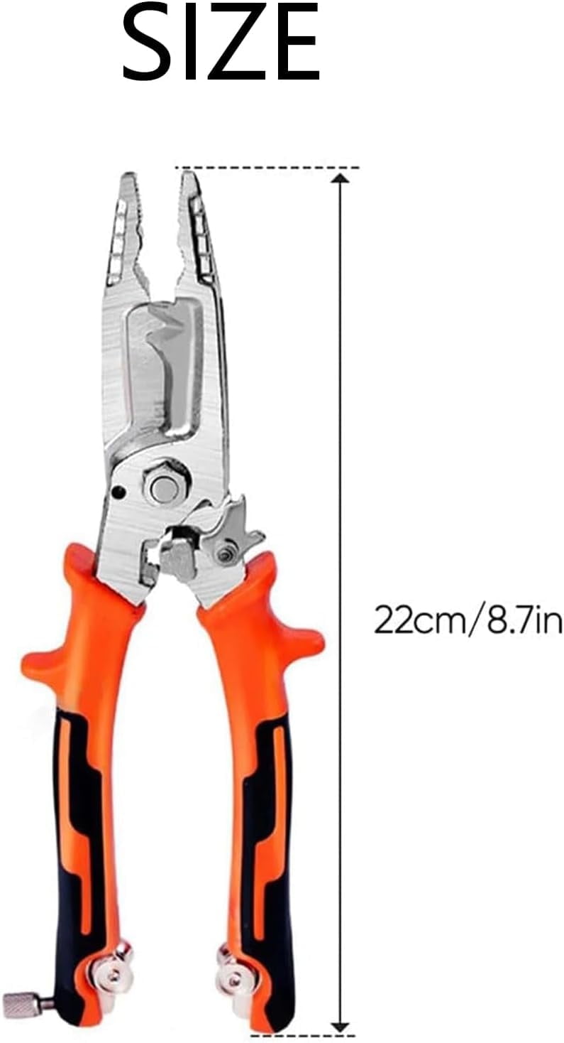 10 In 1 Hand Tool Multifunction Wire Stripper, Multifunction ...