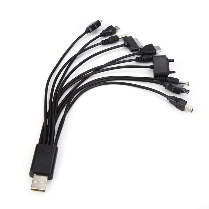 10 In 1 Multifunction USB Data Transfer Cable Universal Multi Pin Cable ...