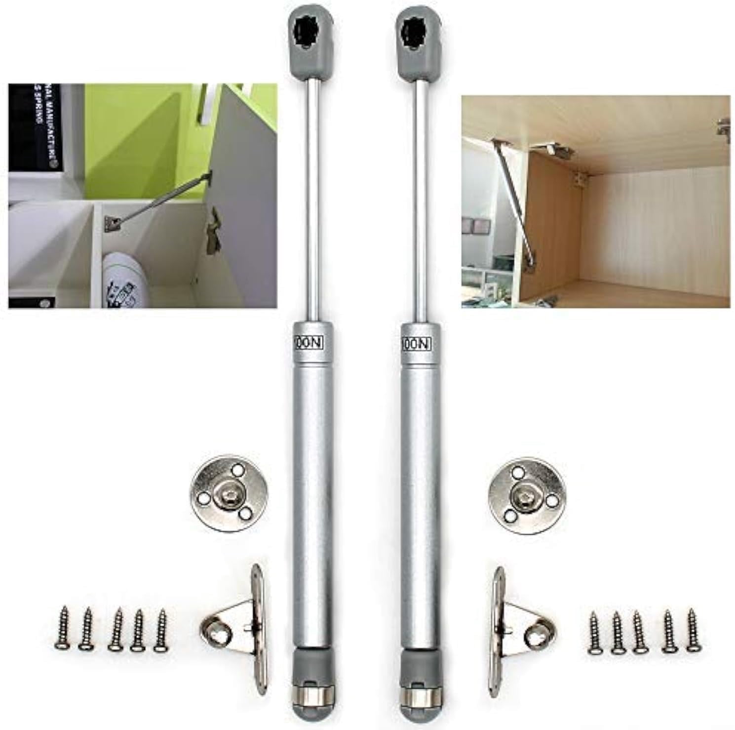 10 Inch 100N Gas Struts Hydraulic Lift Hinge for RV Cabinet Tool Box ...