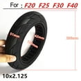 10 Inch 10x2.125 Solid Tyre for Segway-Ninebot F20/F25/F30/for F40 ...