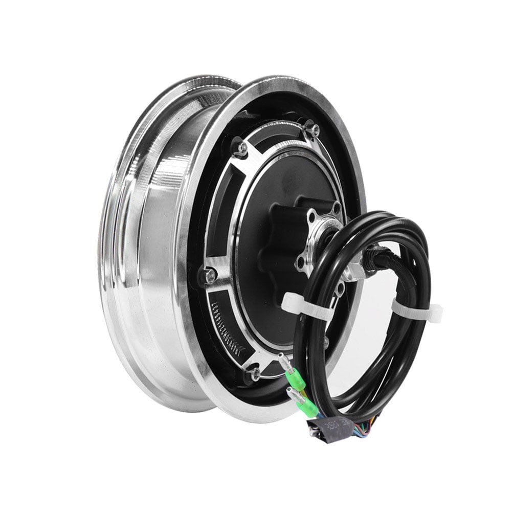10 Inch 48V 1000W Drive Wheel Hub Brushless Disc Brake Motor For KUGOO ...