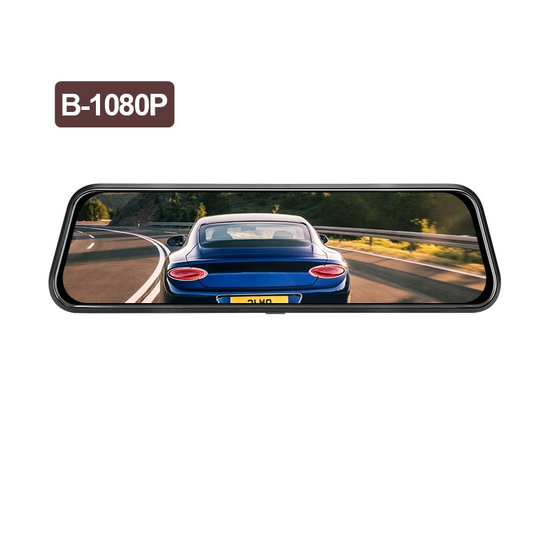 10 Inch 4K/2.5K/1080P Car DVR Mirror Touch Screen Video Recorder Dual ...