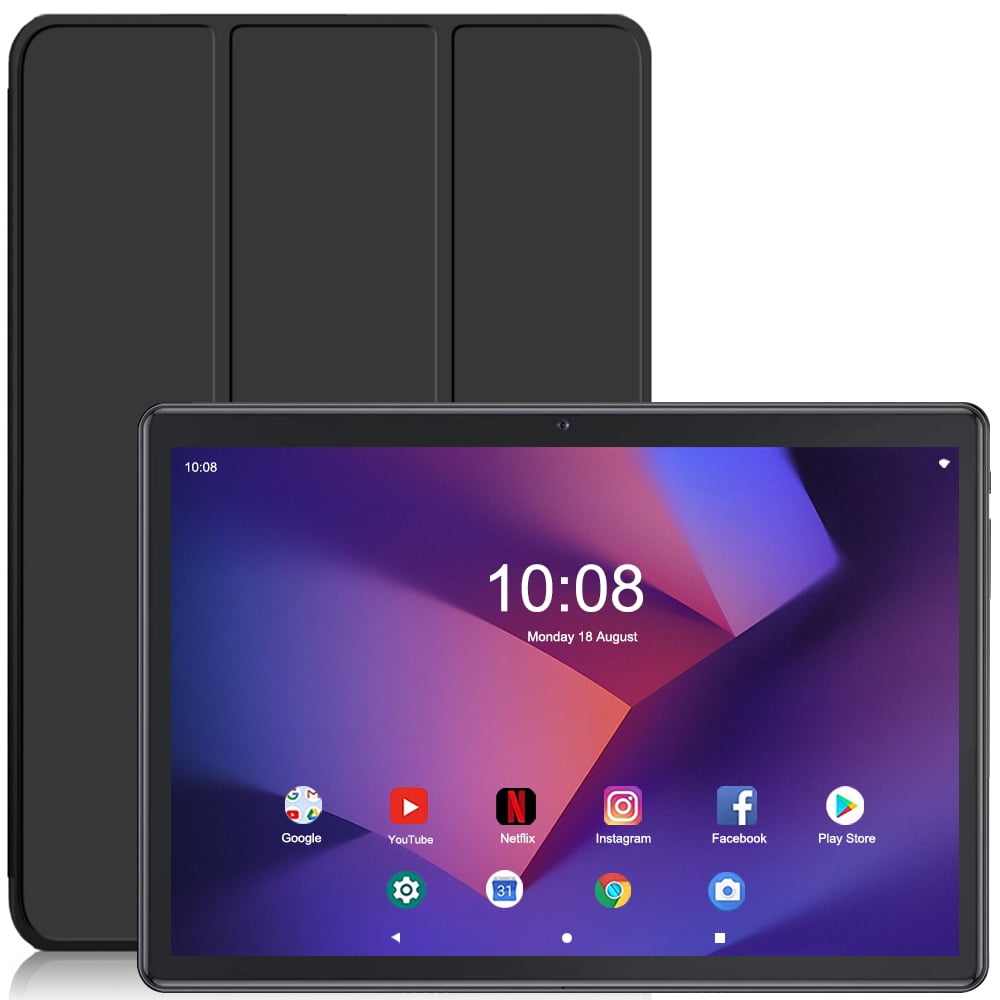 10 Inch Android 11 Tablet pc, 4 RAM 64GB ROM , 2.5D G+G Touch Screen ...