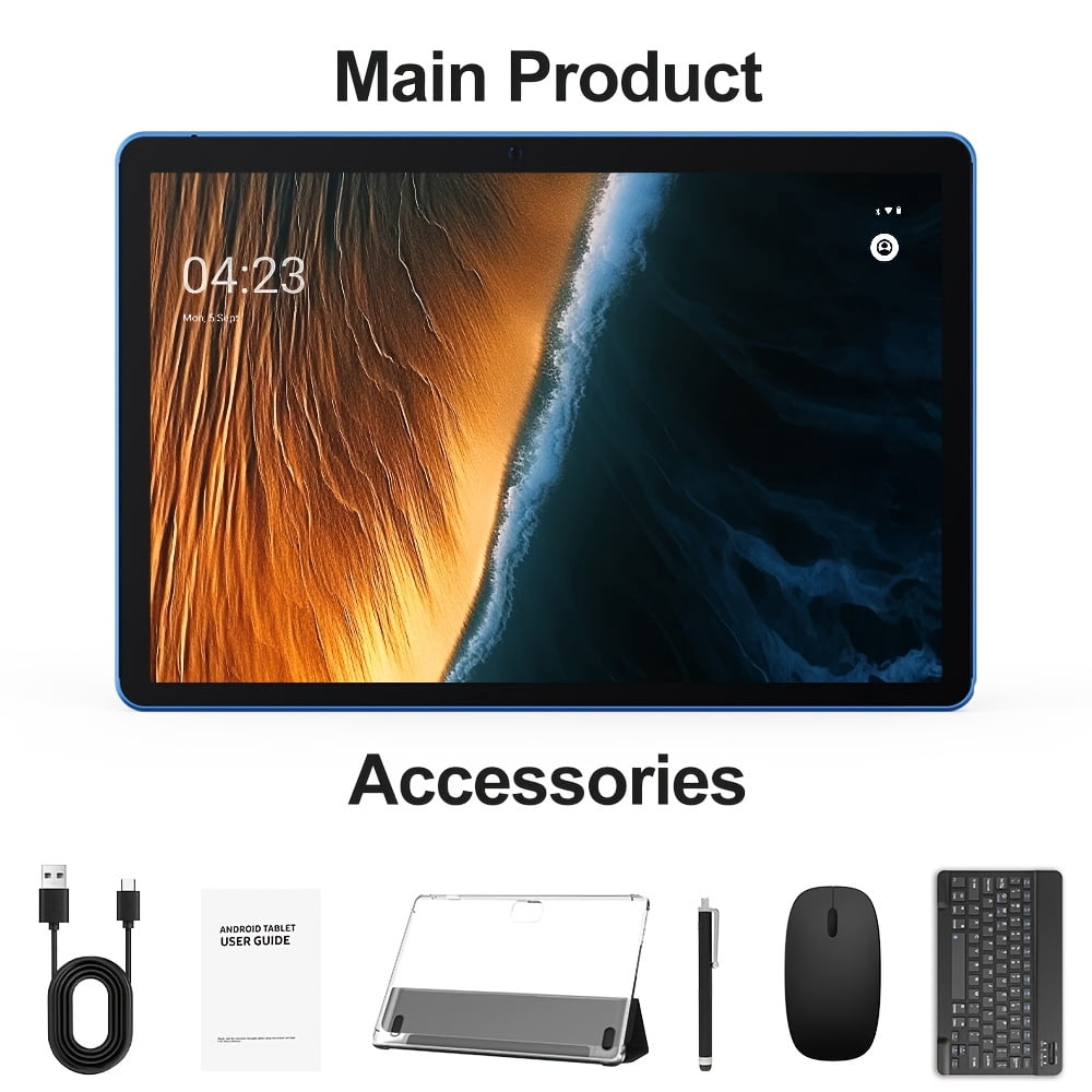10 Inch Android Tablet, Android 13 Tablet 3GBRAM 64GB ROM, 512TB TF ...