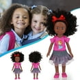 10 Inch Baby Doll Curly Hair Simulation Doll Toy,Soft Body Realistic ...