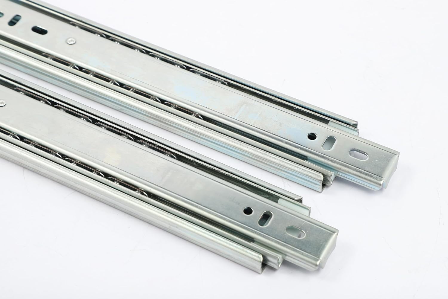 10 Inch Ball Bearing Slides, 1 Pair 46mm Width with 2 Brackets, 1.5 ...