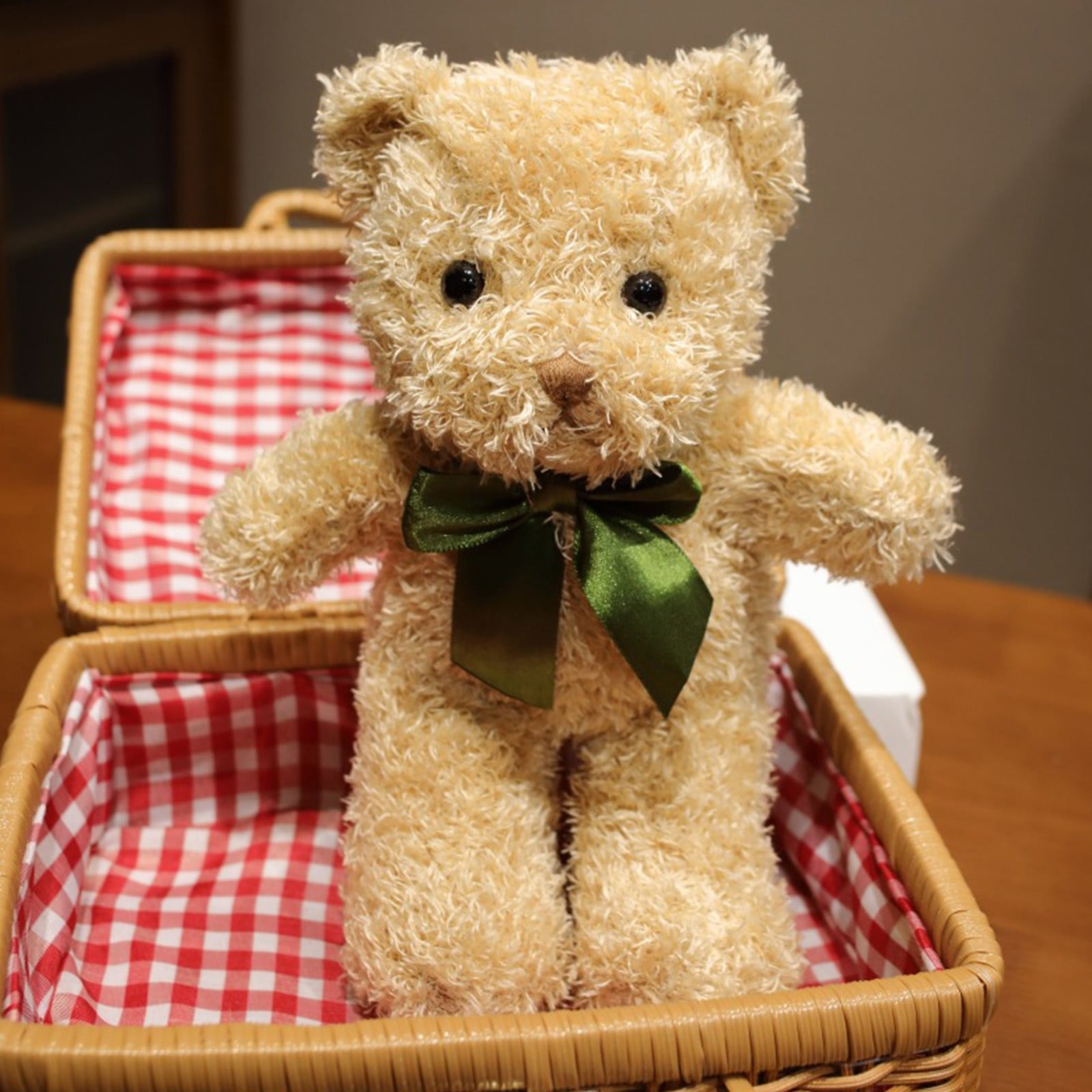 10 Inch Bear Stuffed Animal First Bear Baby Bear Plush Toy for ...