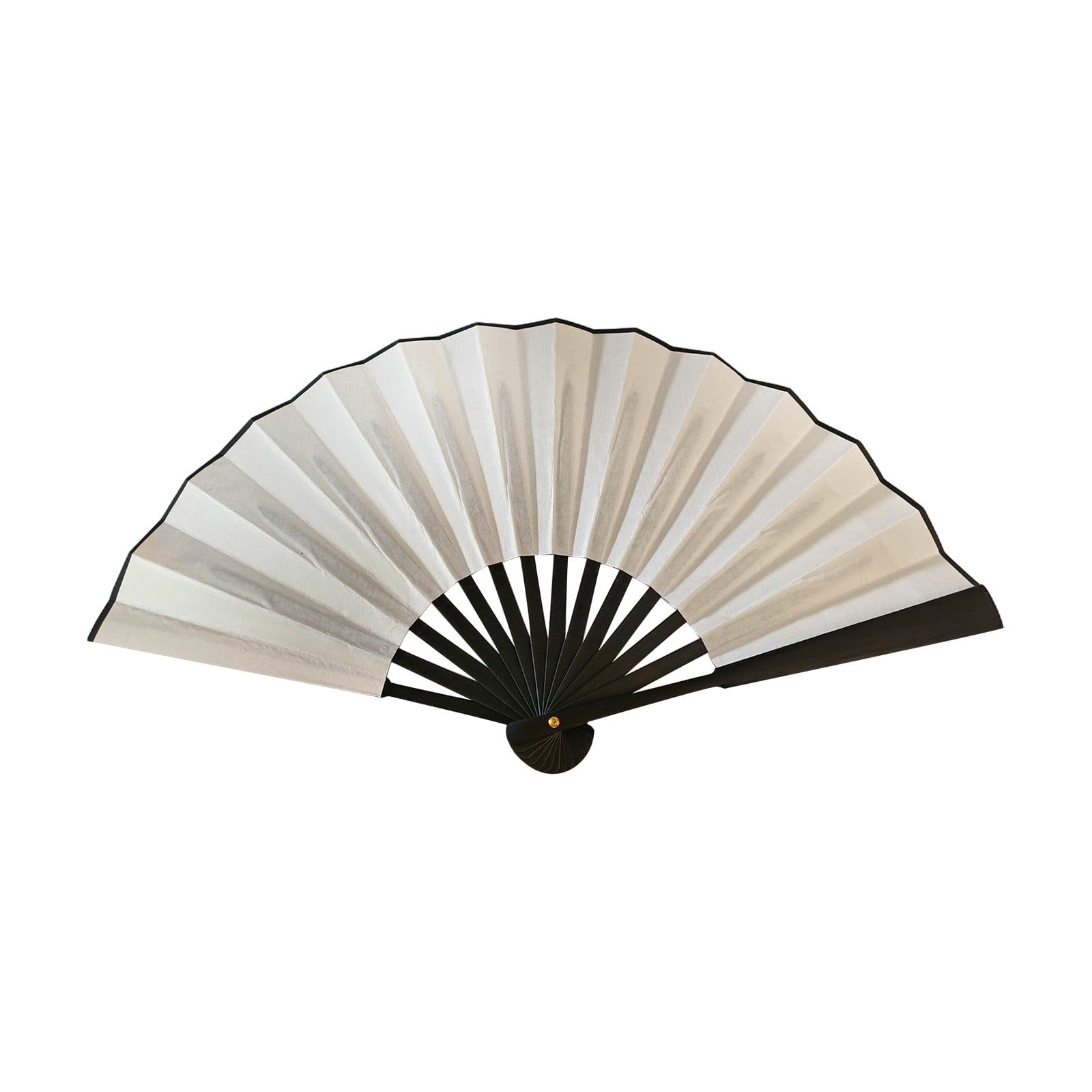 10-Inch Black Bone Plain Folding Fan N, Traditional Red Bone Folding ...