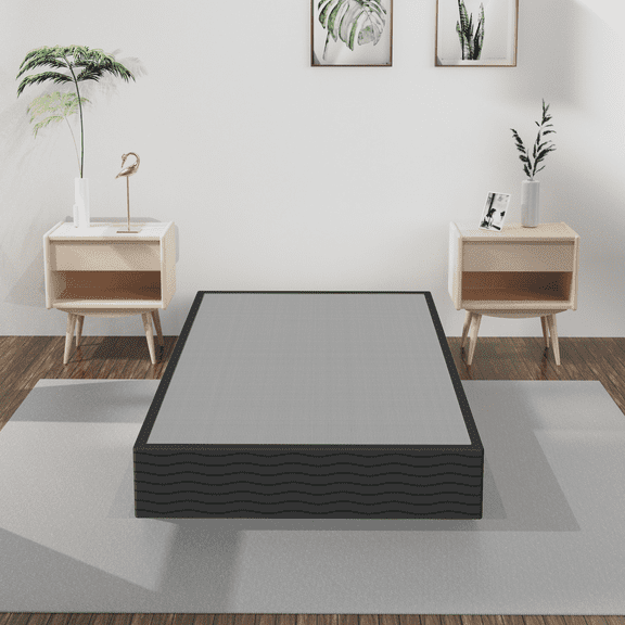 NULS 5 Inch Heavy Duty Metal Box Spring Mattress Foundation 1500lbs Max ...