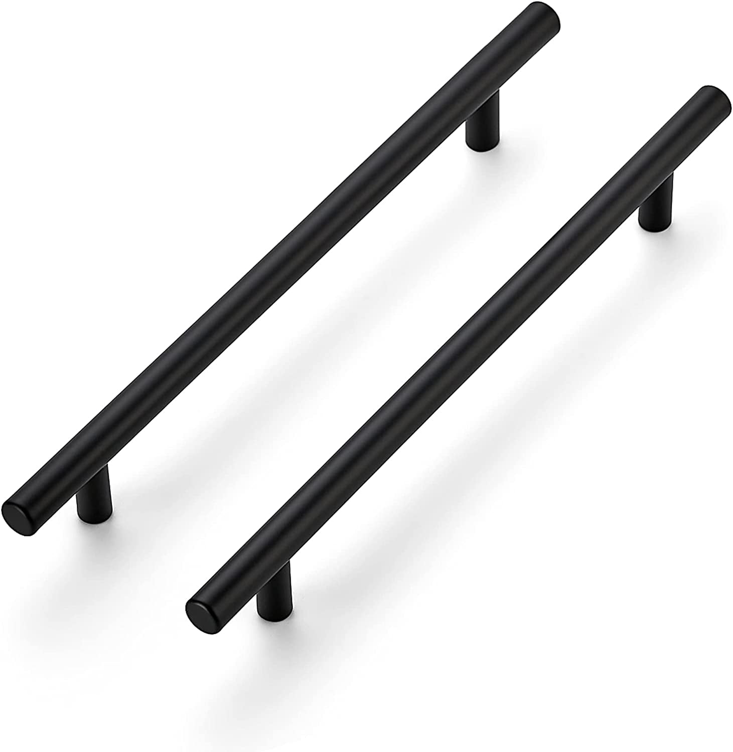 10 Inch Cabinet Handles Matte Black Drawer Pulls Stainless Steel ...