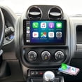 10 Inch Car Radio for Jeep Compass 2009-2017 with Wireless Carplay ...