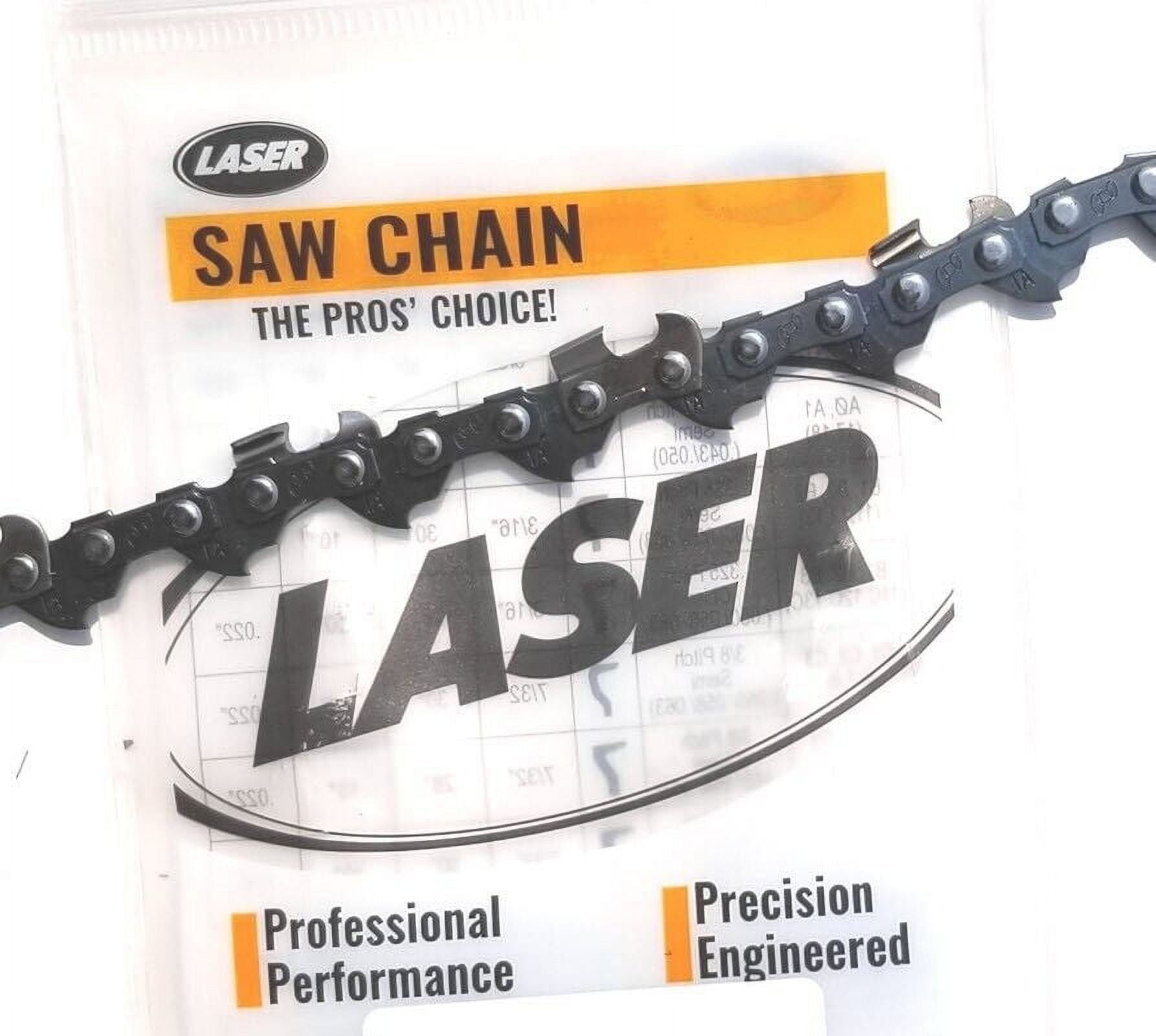 10-Inch Chainsaw Chain 3/8LP .043 Gauge 40DL Compatible with Ryobi ...