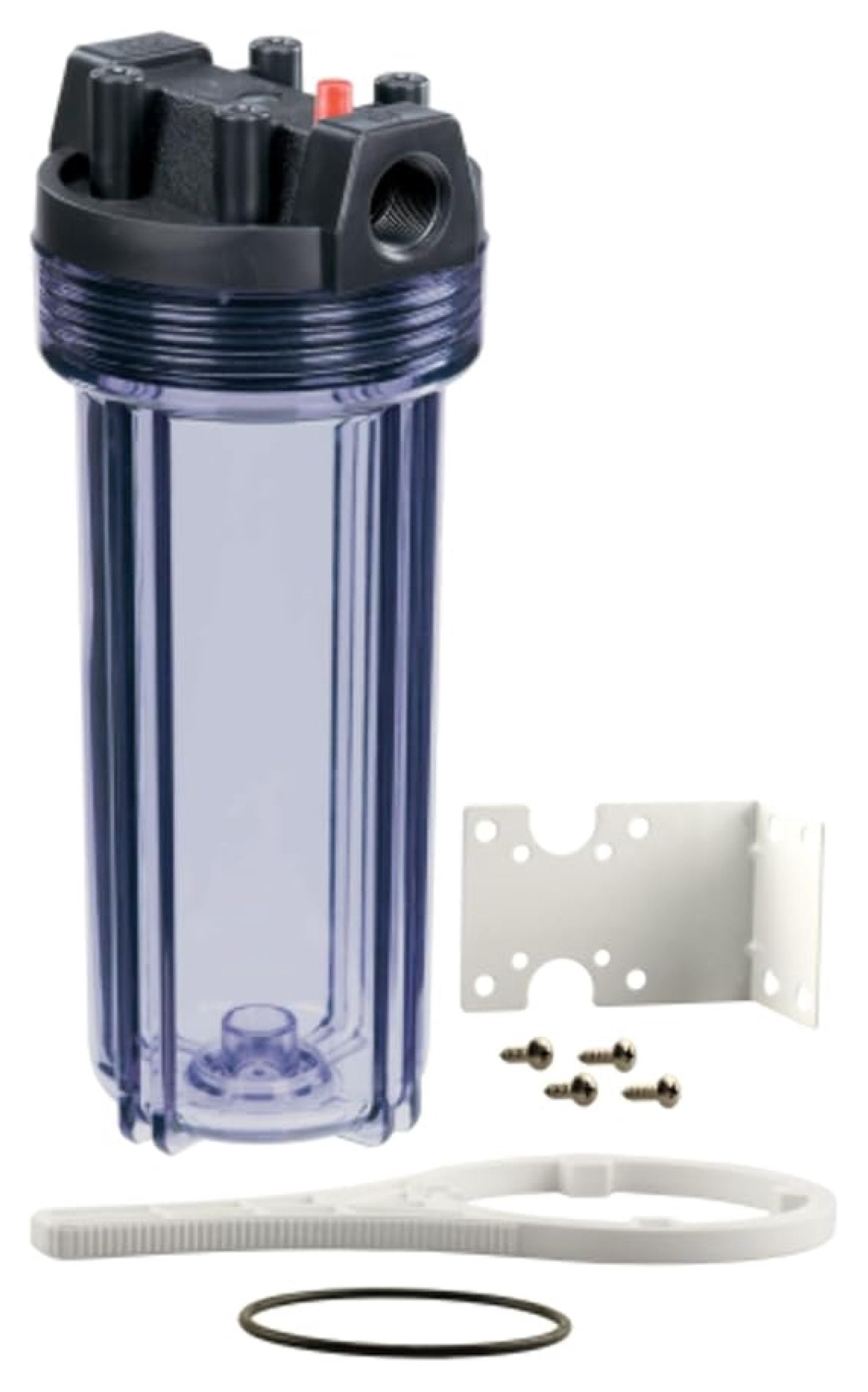 10 Inch Clear Filter Housing Kit, 3/4 Inch NPT Inlet - Whole House ...