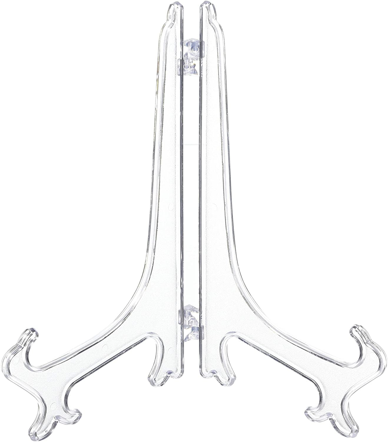 10 Inch Clear Plastic Easels or Stand/Plate Holders to Display Pictures ...