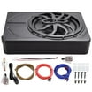NVX QBSTA 900W Peak 11" Quick Bass Spare Tire Powered Subwoofer System ...