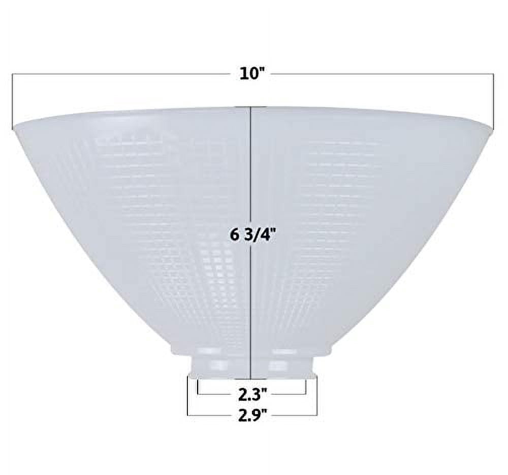 10 Inch Diameter Reflector-Type Replacement Shade - Walmart.com