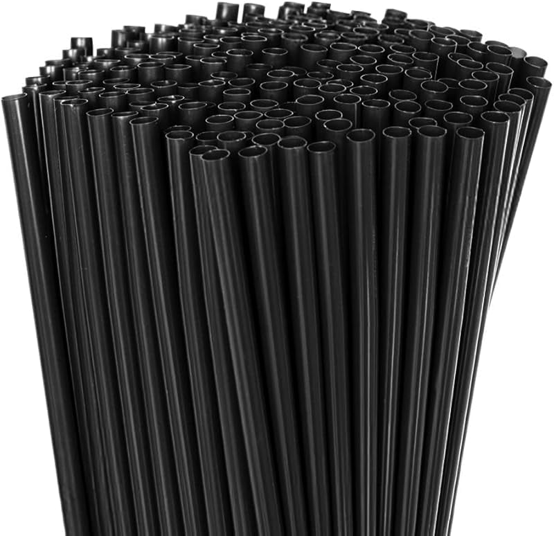 10 Inch Drinking Straws 250Pcs 10 Inch X 0.28 Inch (Red) - Walmart.com
