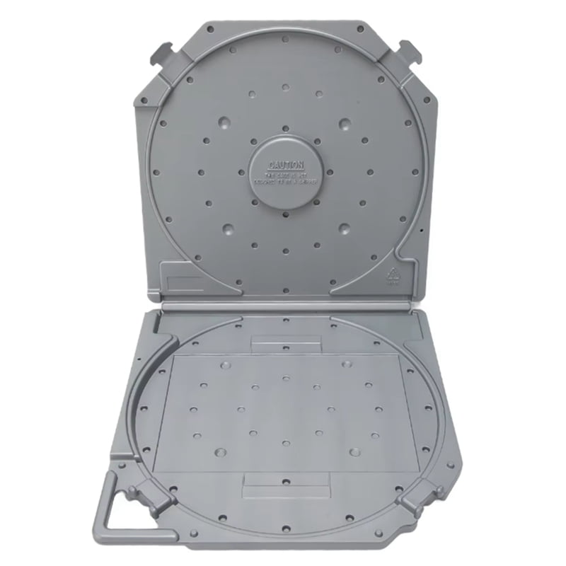 10 Inch Empty Tape Reel Storage Box Scratch Resist Full Protection Open ...