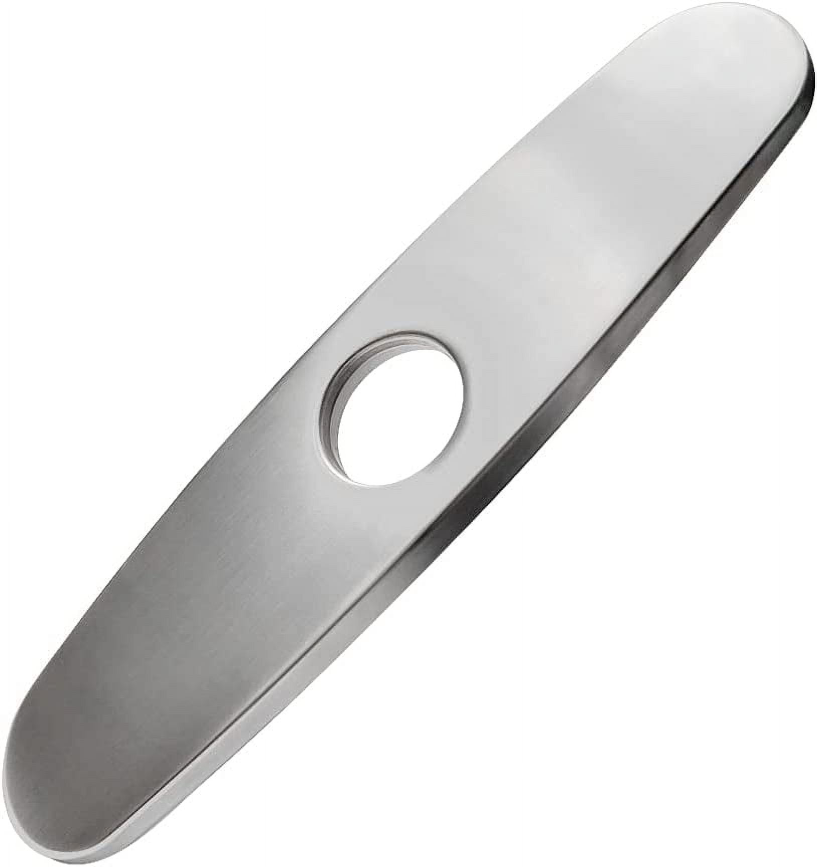 10 Inch Faucet Cover Deck Stainless Steel Deck Plate for Bathroom or ...