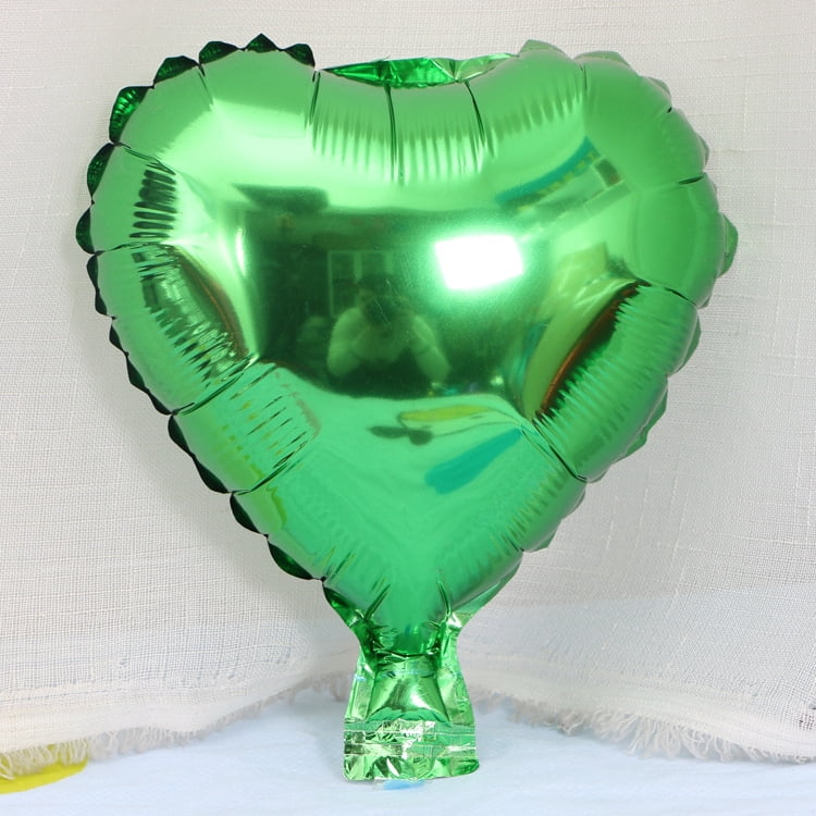10 Inch Five-pointed Star Heart-shaped Aluminum Foil Balloon Star ...