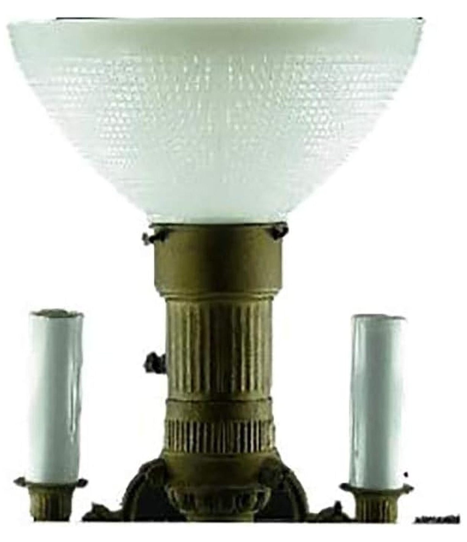 10 Inch Floor Lamp Globe Glass Diffuser IES Replacement with 3 Edison ...