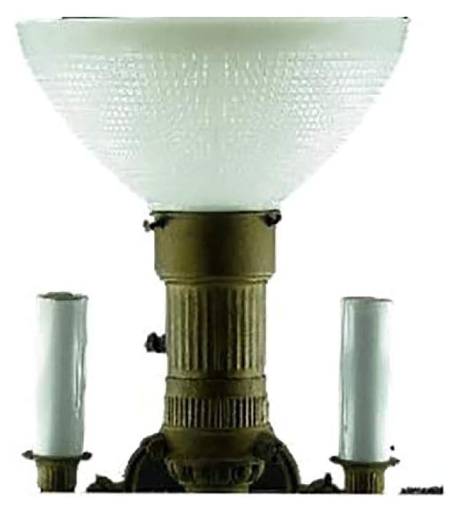 10 Inch Floor Lamp Globe Glass Diffuser IES Replacement with 3 Edison ...