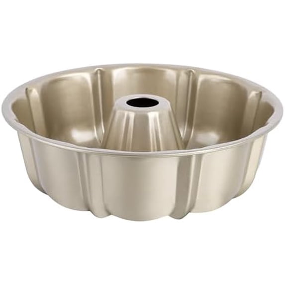 10 Inch Fluted Cake Pan, Nonstick Tube Pan for Baking Buntz Pound Cake ...
