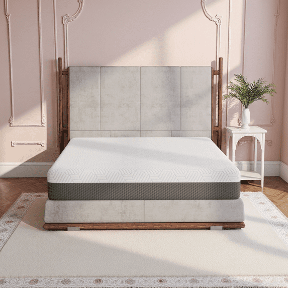 10 Inch Full Size Cooling Memory Foam Mattress - Medium Firm Support ...