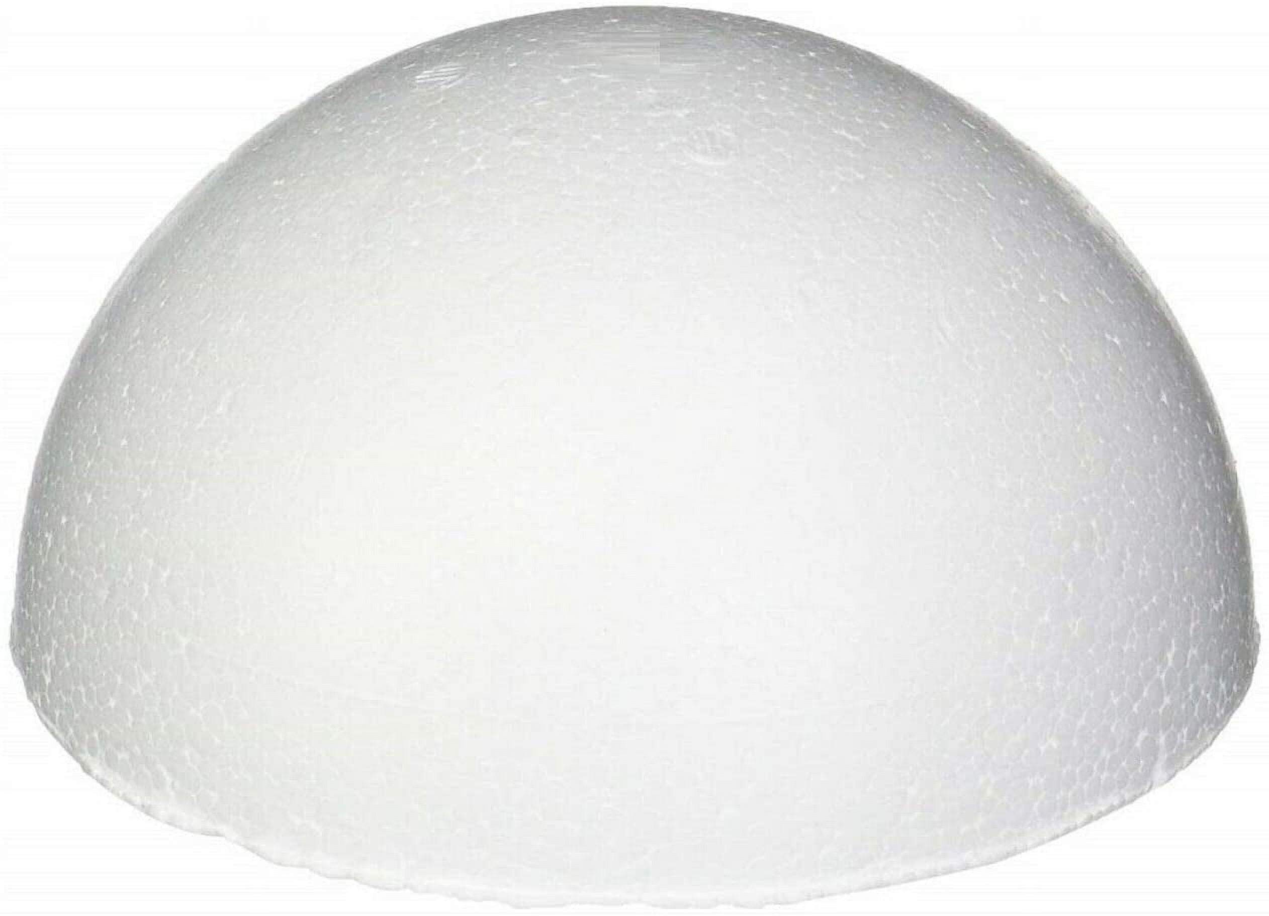 10 Inch Half Round Foam Styrofoam Polystyrene Ball 4 Piece Set for ...
