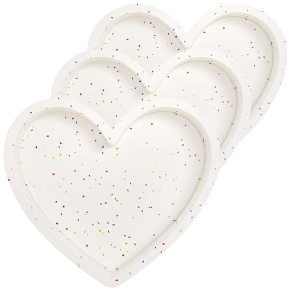 10 Inch Heart Shaped Silicone Cake Pans Set Of 3 Large Nonstick Baking ...