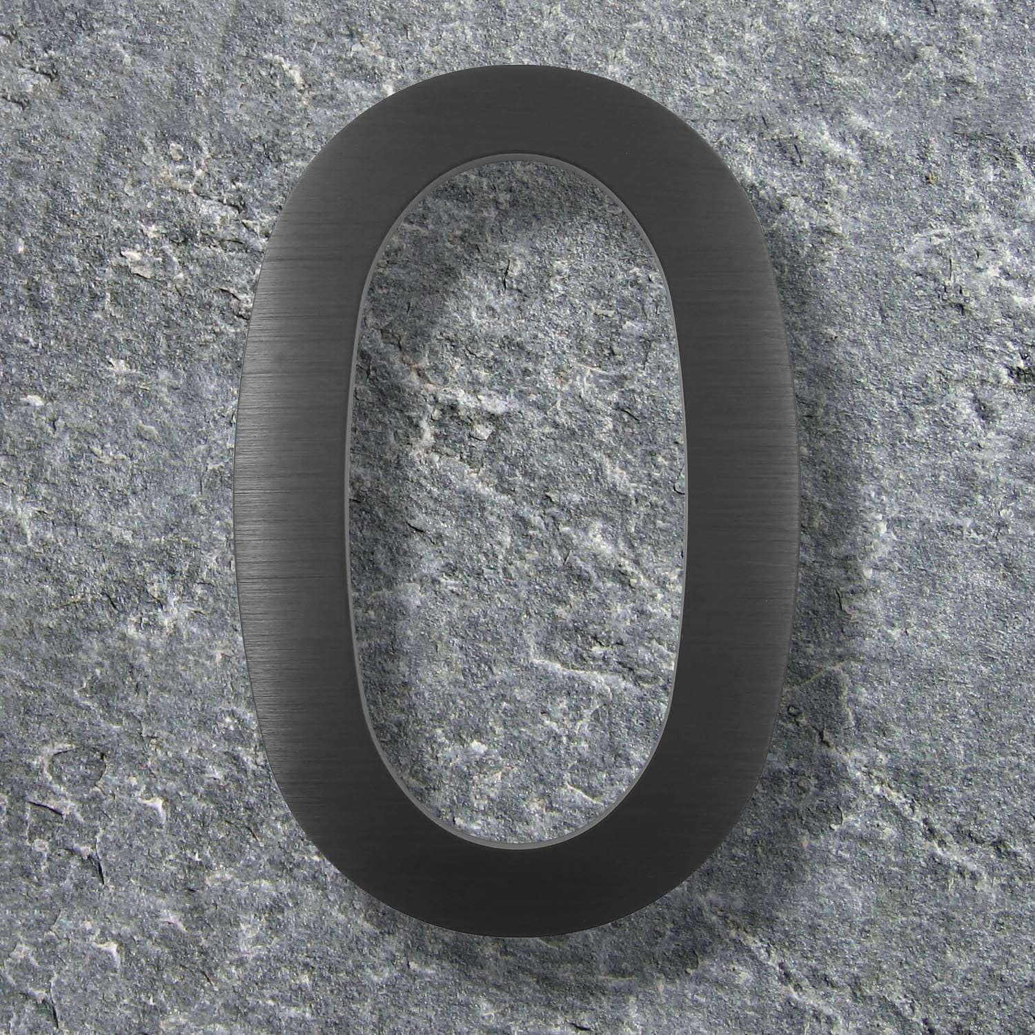 10 Inch House Numbers- Modern Floating Street Home Address Number-Large ...