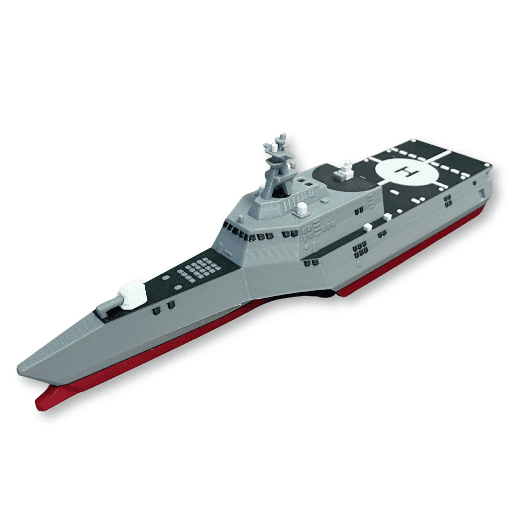 10-Inch Independence-Class Littoral Combat Ship Model – Trimaran ...