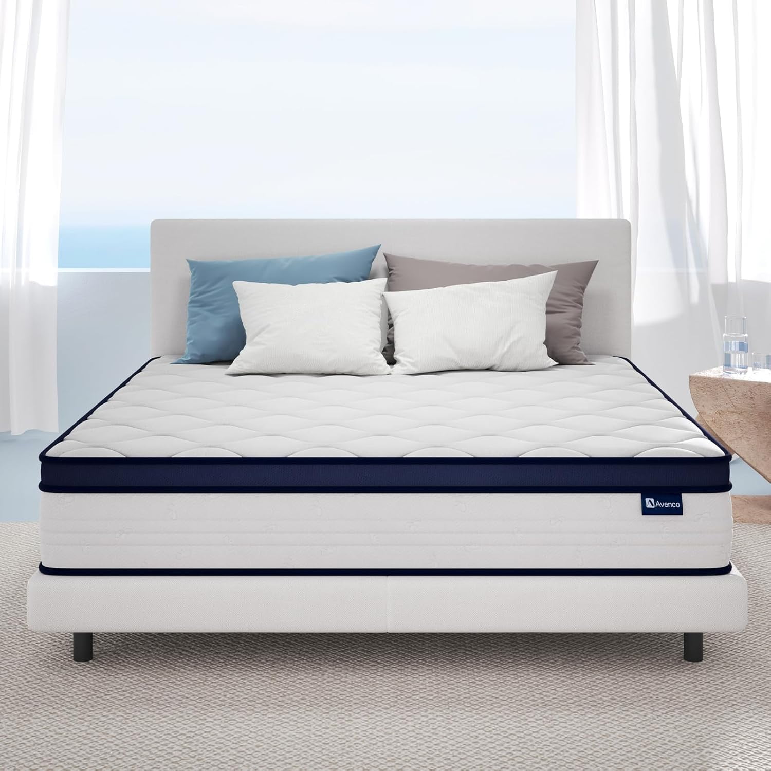 10 Inch King Mattress, Individual Pocket Spring King Size Mattresses ...