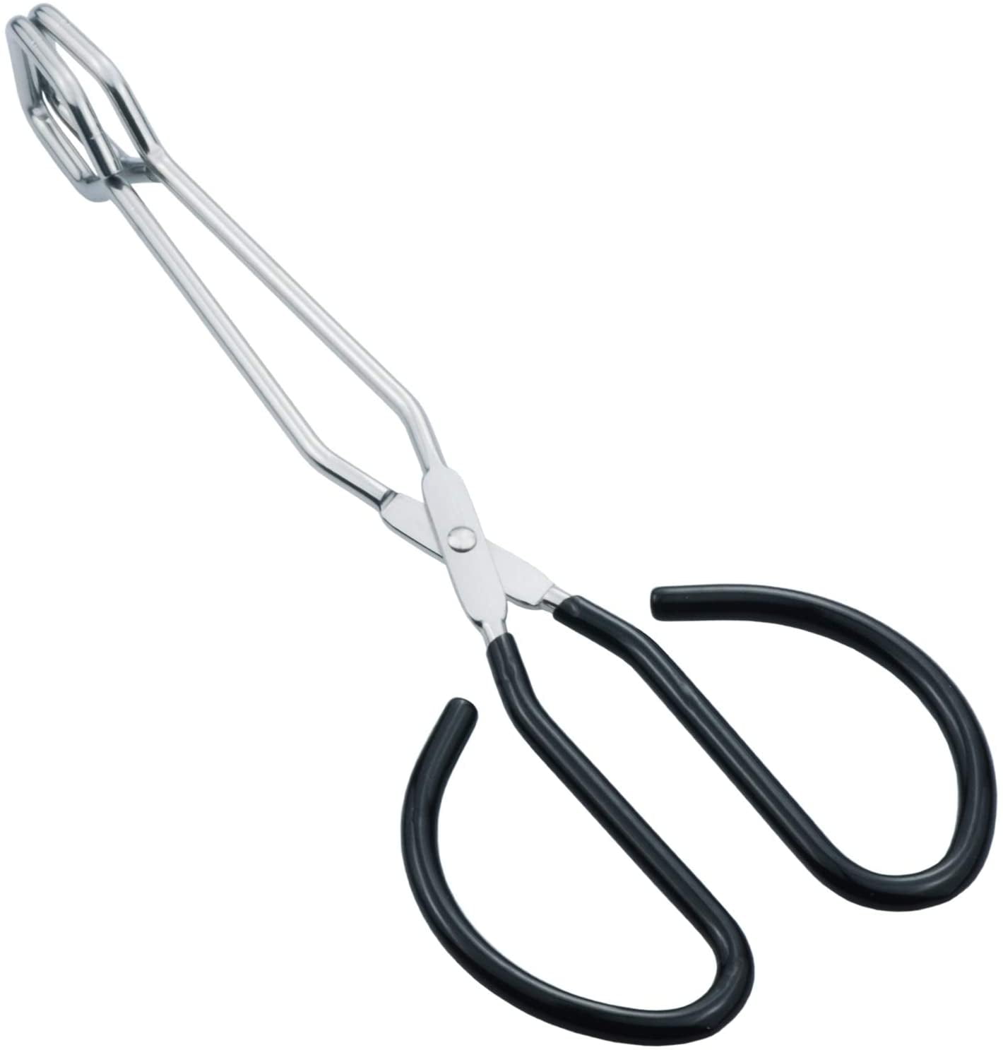 Kitchen Scissor Tongs 10-Inch with Comfort-Grip Handle Heavy Duty ...