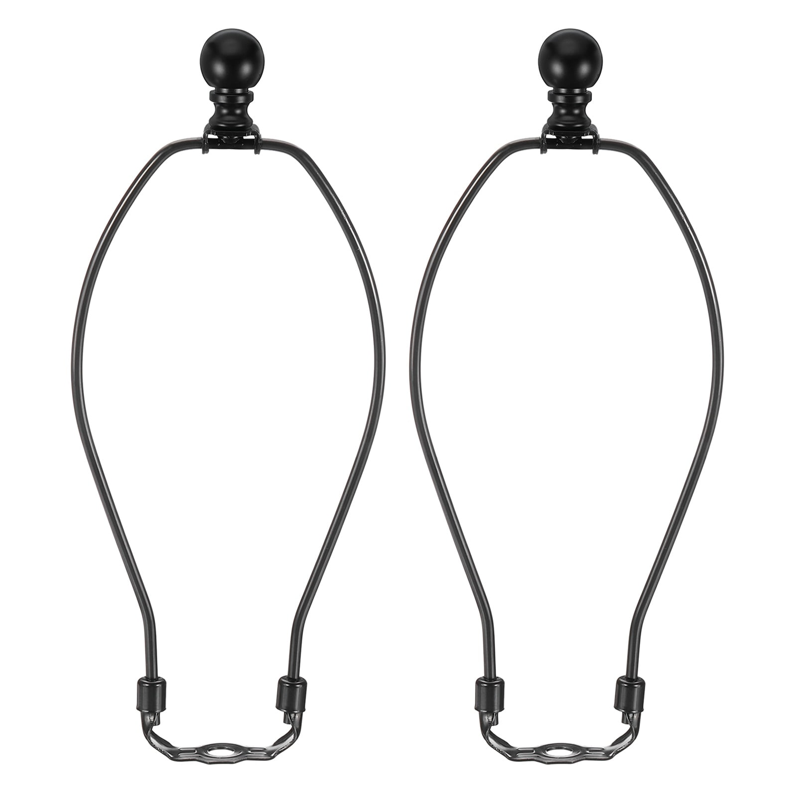 10 Inch Lamp Harp Kit with Finial, 2 Set Detachable Shade Bracket ...