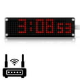 10 Inch Large Display Digital Clock with WiFi NTP Sync,Smart Clock with ...