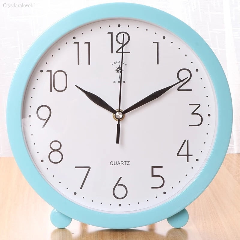 10 Inch Living Room Pendulum Wall Clock Creative Office Desktop Clock ...