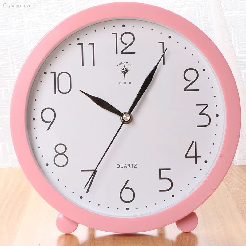 10 Inch Living Room Pendulum Wall Clock Creative Office Desktop Clock ...